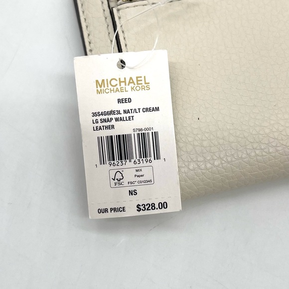 Michael Kors | Bags | Michael Kors Reed Large Snap Bifold Wallet | Poshmark